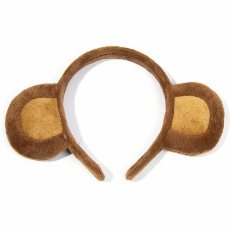 Мягкие ободки с ушками обезьяны