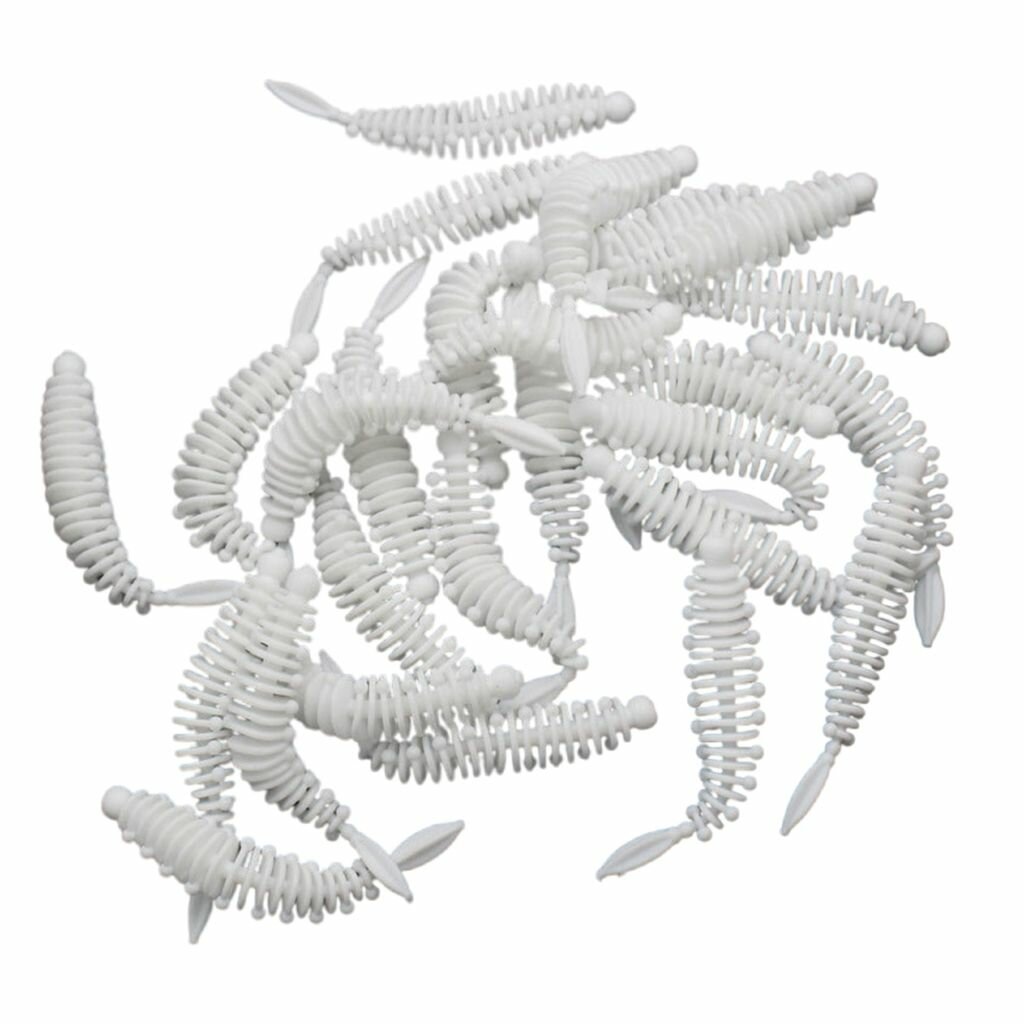 20 шт цветные рыболовные приманки медленно тонущие модели вьюна мягкие красочные для плавания