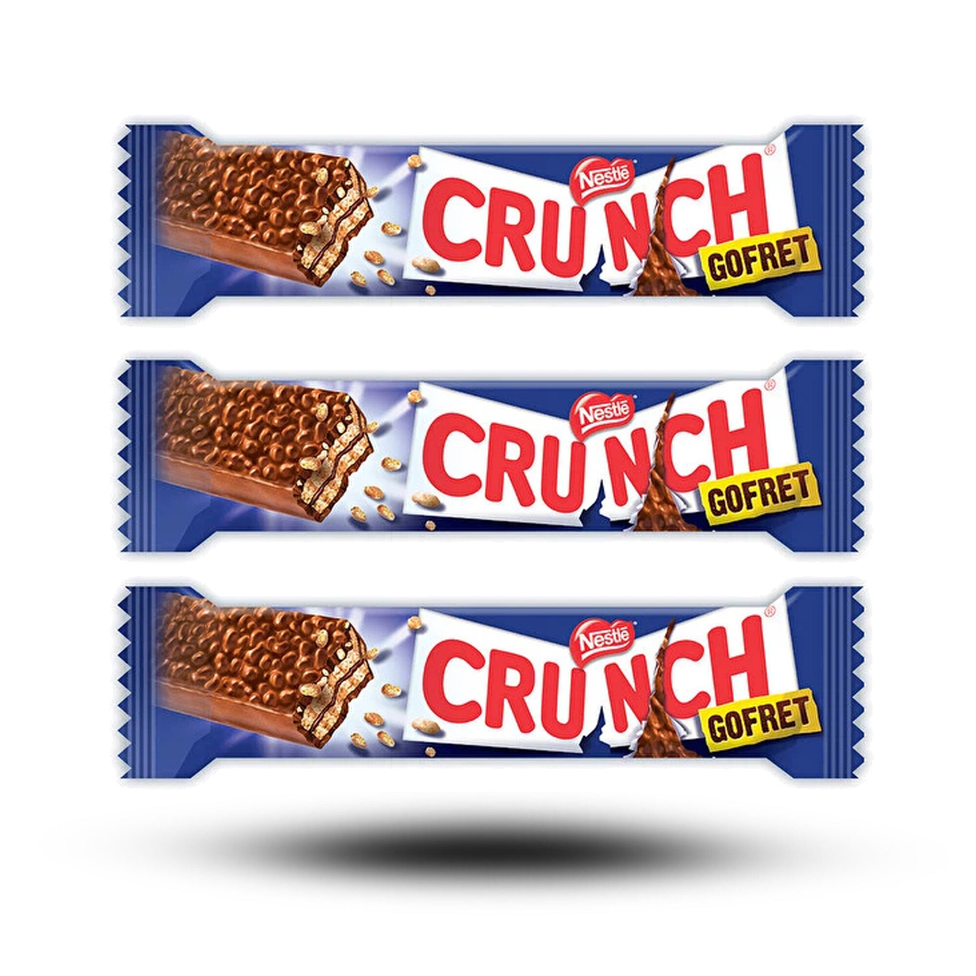 Шоколадный батончик с хрустящий вафлей Nestle Crunch Gofret 30гр (3 шт.)