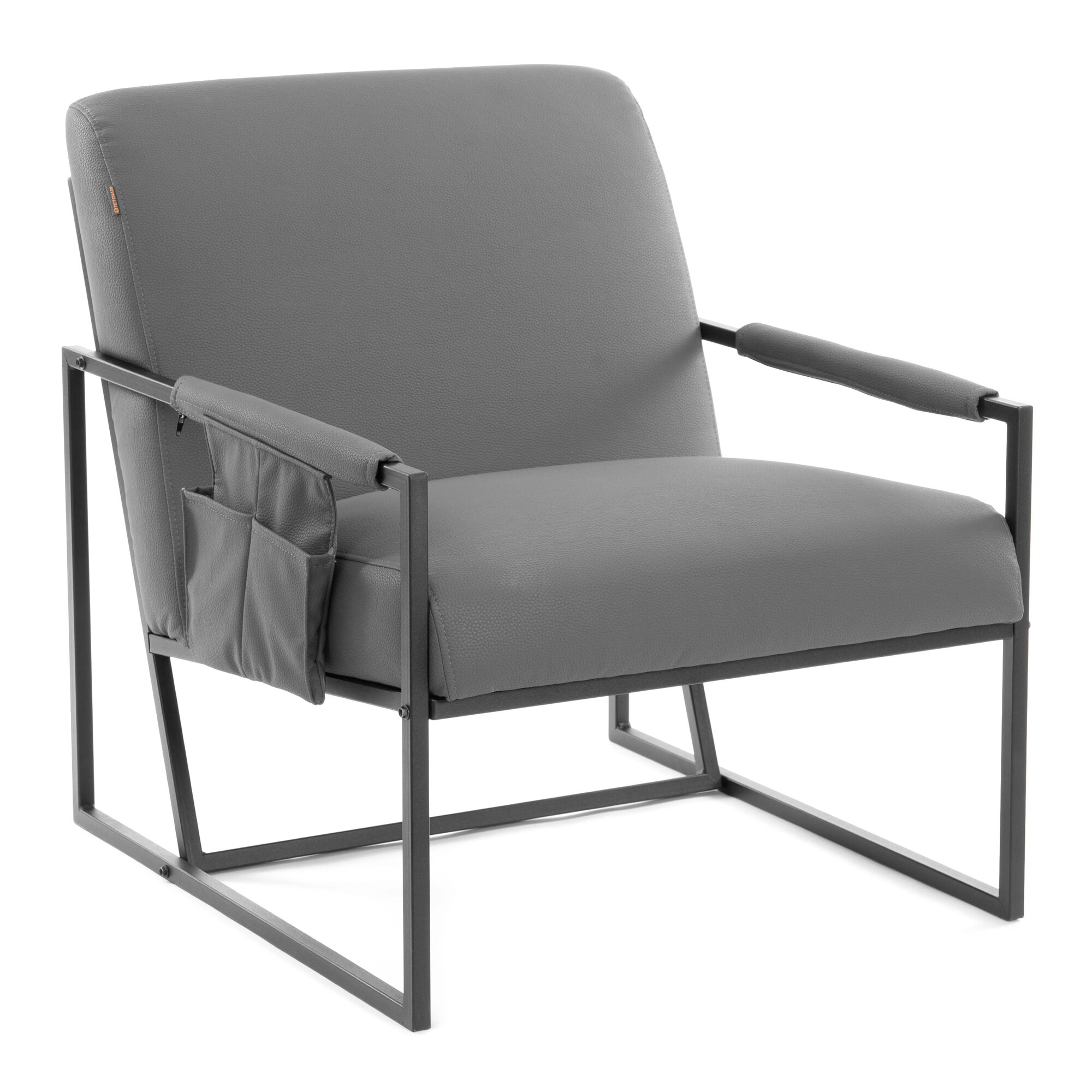 Кресло TetChair Charli LUX/Чарли Люкс экокожа , Sharp Графит