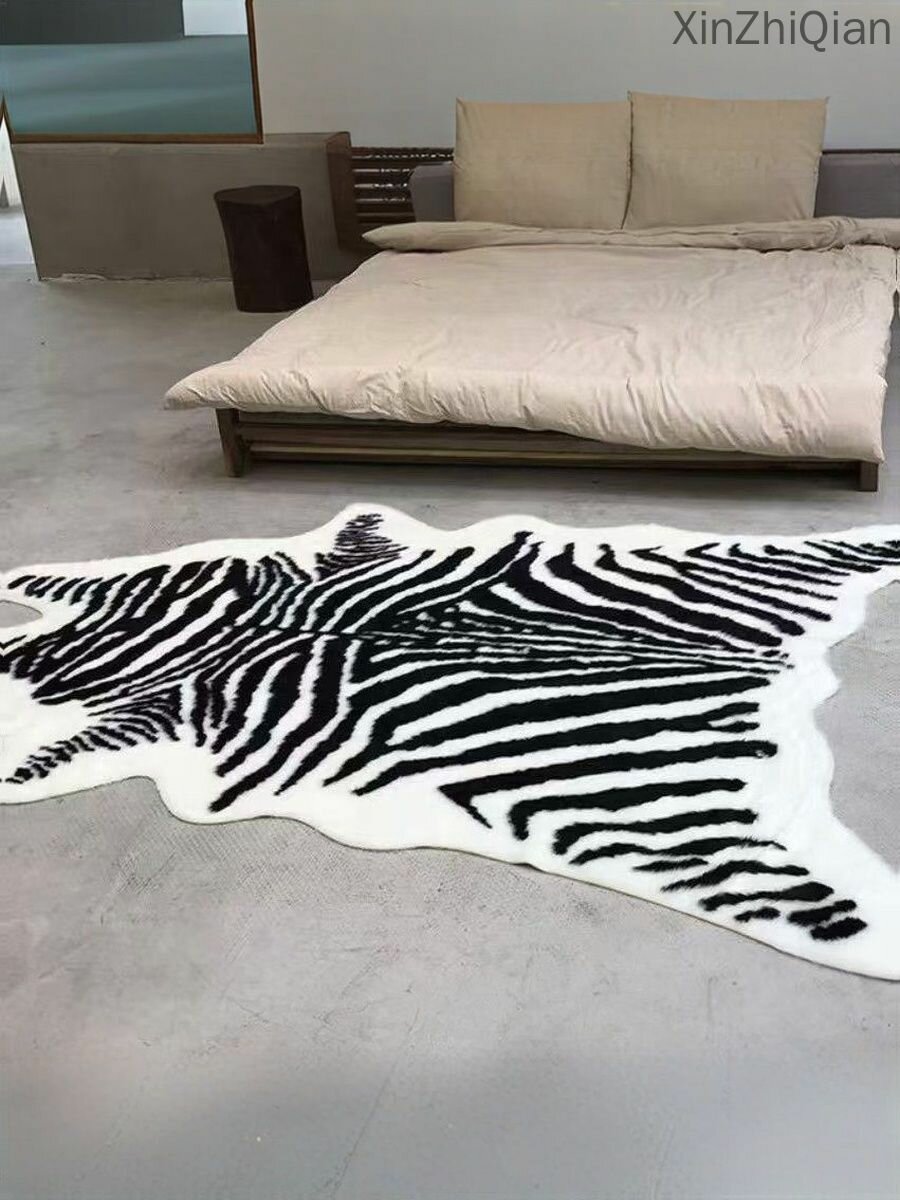 Эксклюзивная искусственная шкура Зебры 140 на 200 см