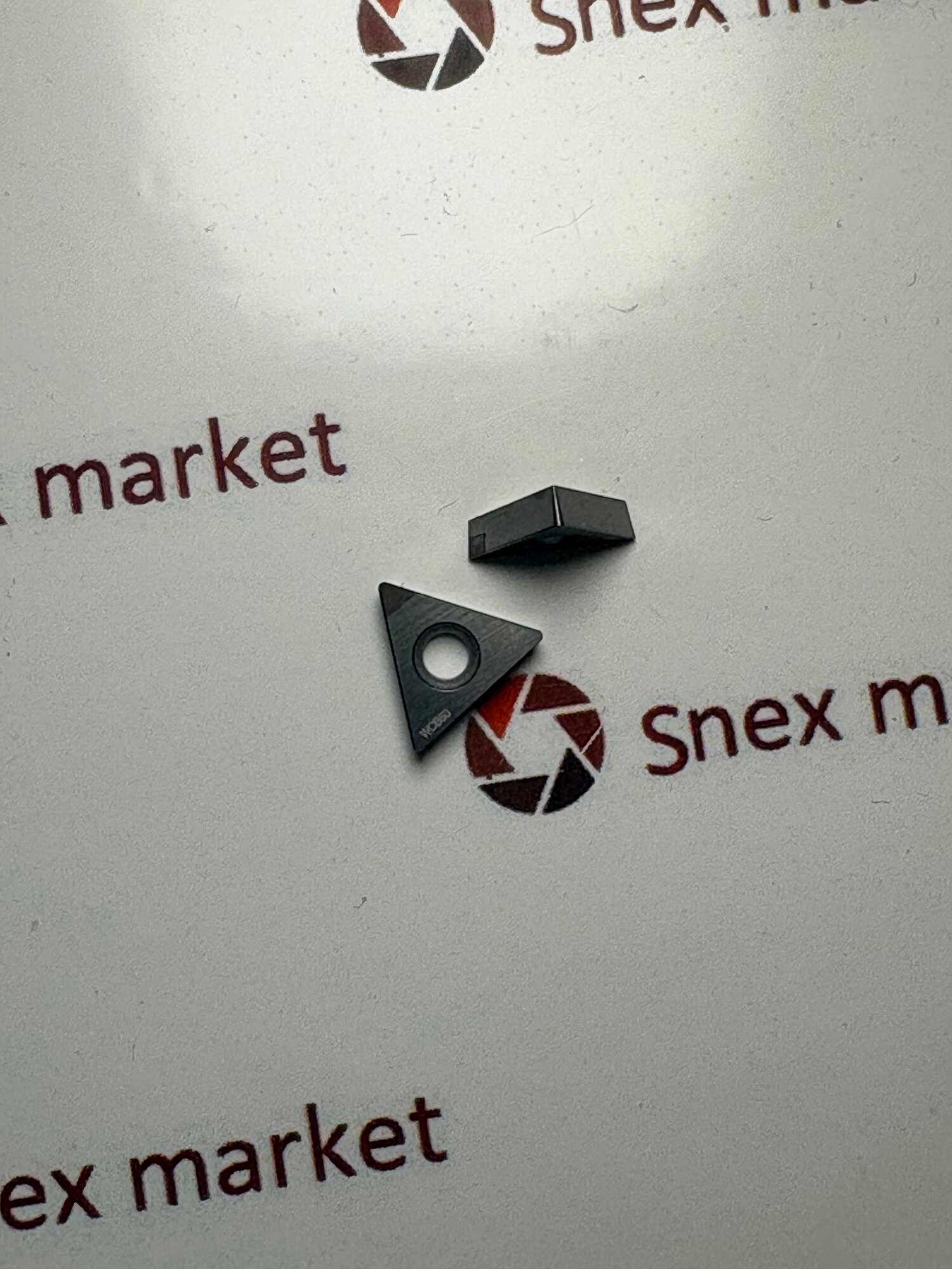 Пластина токарная Walter TCMW 110204 WCB50, для закаленных сталей, CBN , 3 режущих кромки