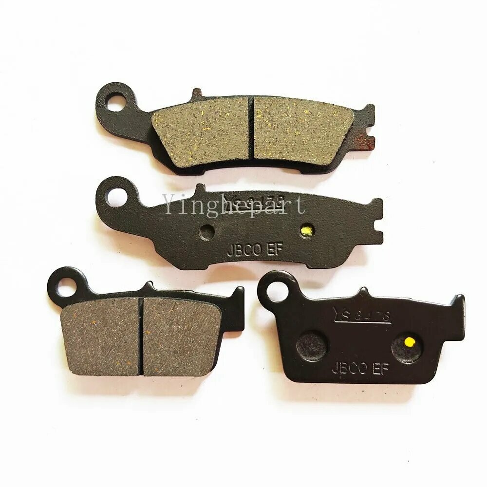 Комплект передних и задних тормозных колодок для мотоцикла YAMAHA WR450F 2016-2021 WR250F 2017-2021 WR 450F 250F