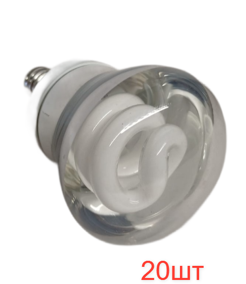 Энергосберегающая лампа ESL R50 QL7 9W 6400K E14 (дневной белый свет) Foton Lighting (20 шт/уп)