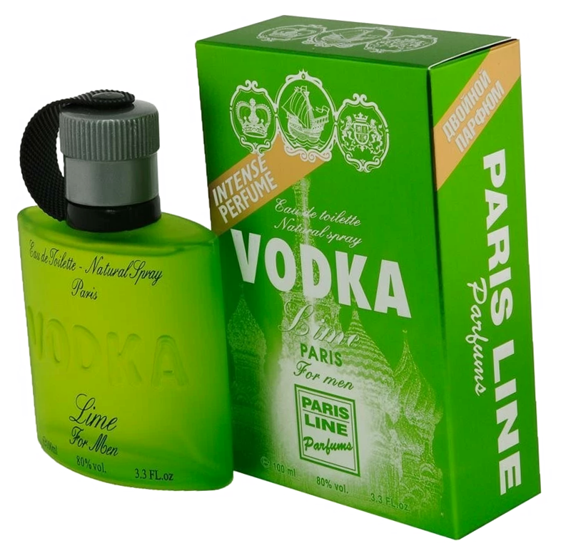 Paris Line Parfums Vodka Lime туалетная вода мужская 100 мл / Водка Лайм