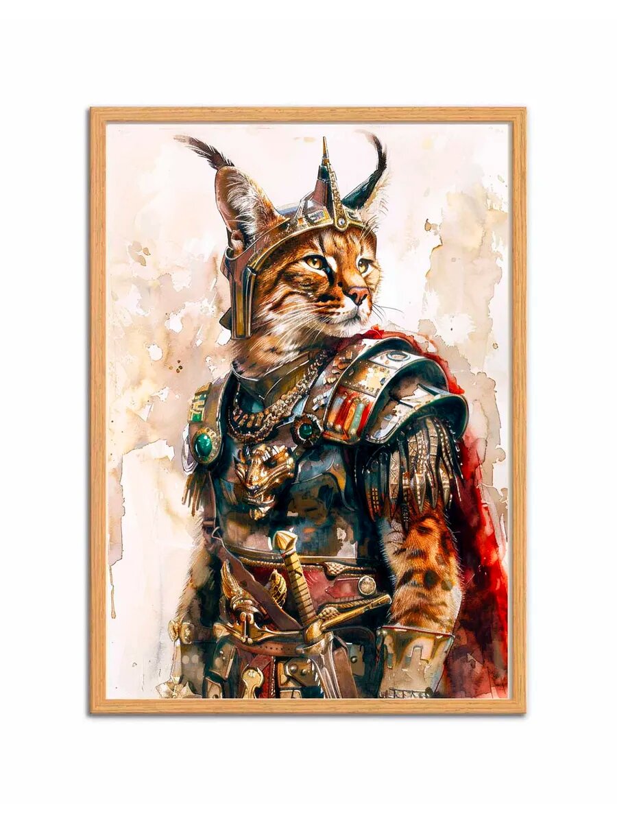 Животное-гладиатор из Каракала 5, Плакат 30x42см