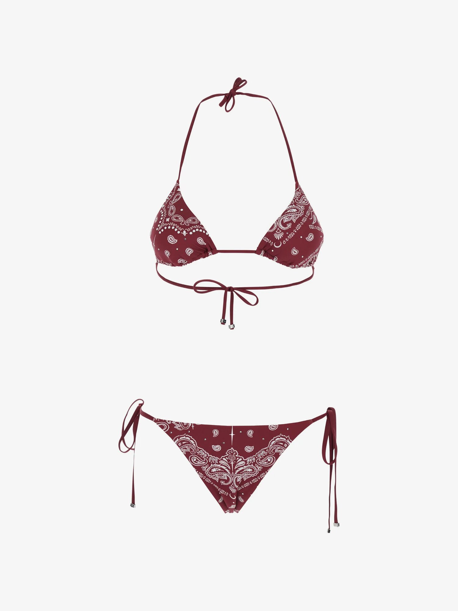 Купальник Printed embellished bikini