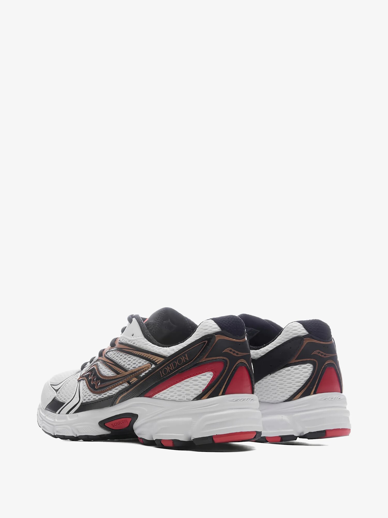 Кроссовки saucony millennium ride, размер 6 US, бежевый/белый — фото 1