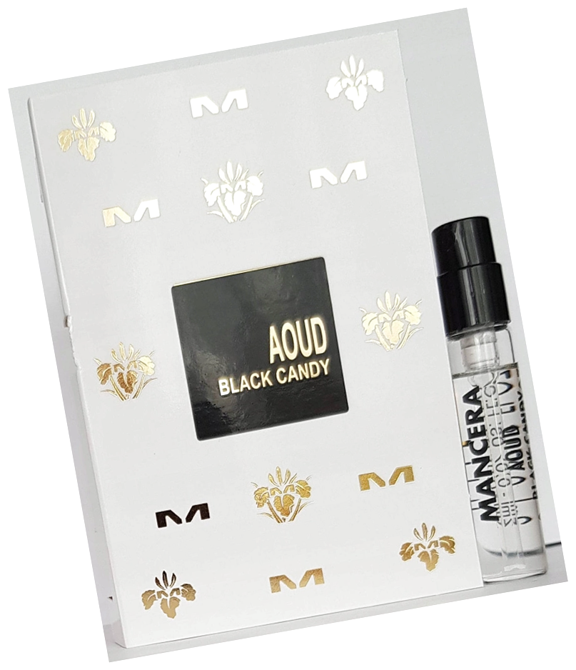 Парфюмерная вода Mancera Aoud Black Candy 2 мл пробник для женщин и мужчин / Ауд Блэк Кэнди