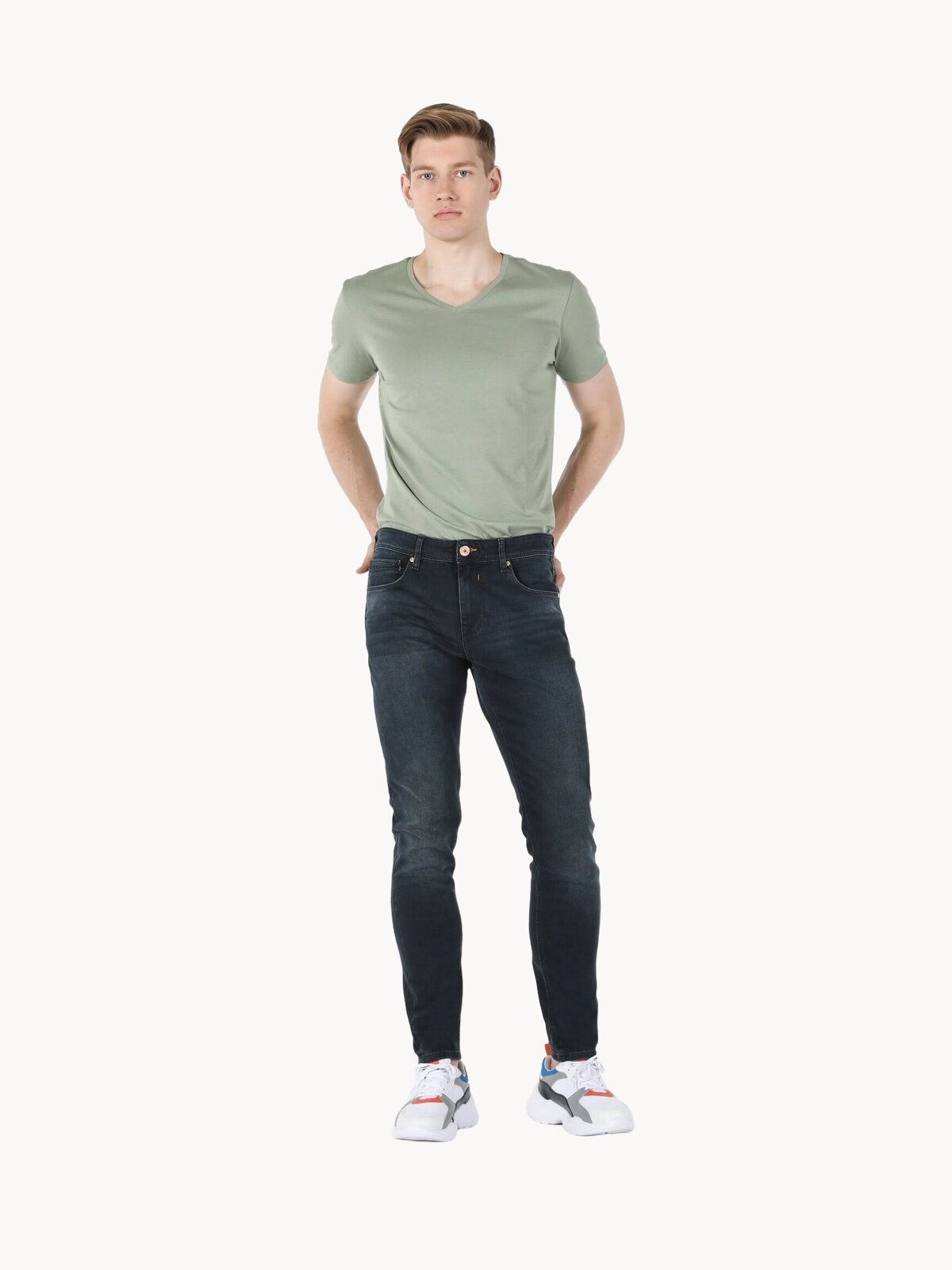 Джинсы 041 DANNY Slim Fit 