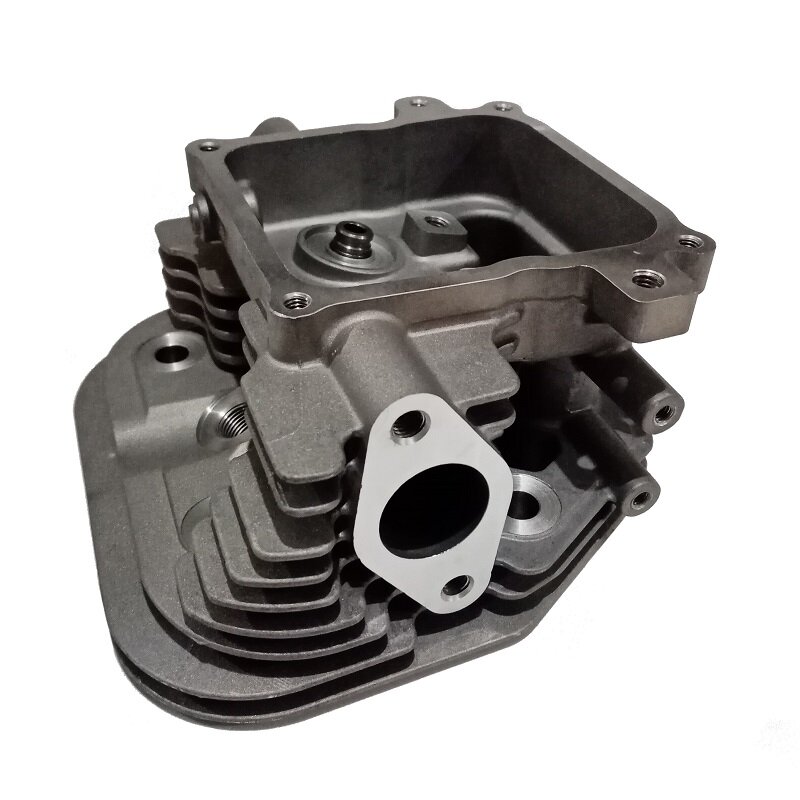 Головка блока цилиндра (ГБЦ) для бензинового двигателя Loncin LC2V80FD/120080787-0001 правая, 30 л. с.