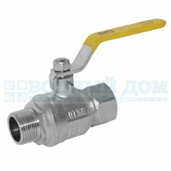 Кран шаровой для газа 1" в/н рычаг