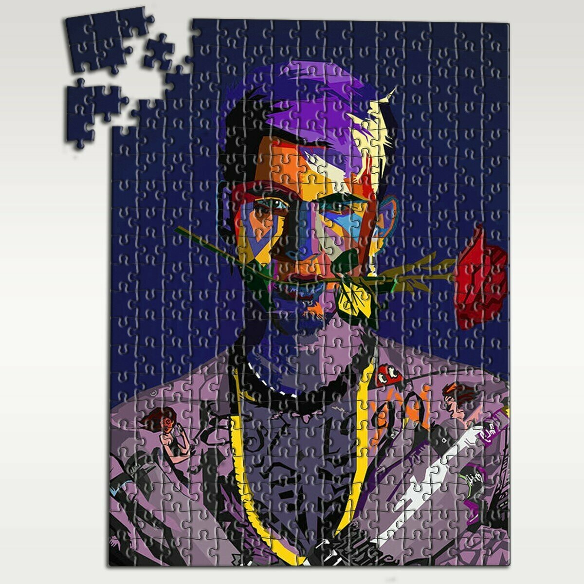Пазл картонный А3: модель музыка MGK - 8658 П