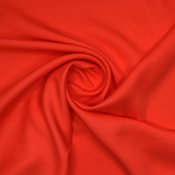 Плательная ткань ярко-красная