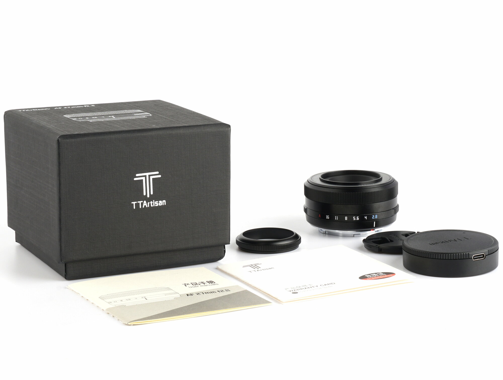 Объектив TTartisan AF 27mm F2.8 Fujifilm FX Автофокус
