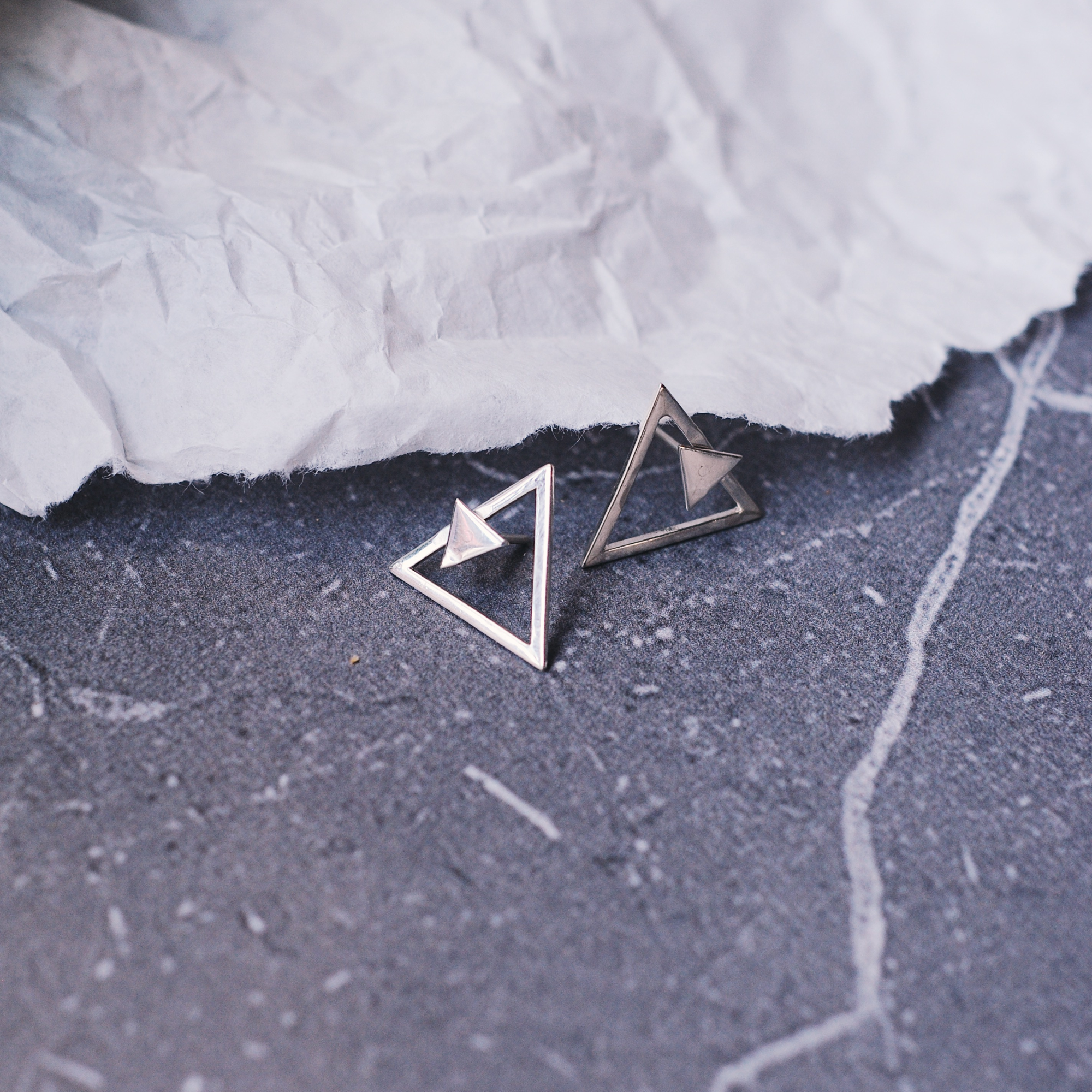 Набор серег, серебро, 925 проба