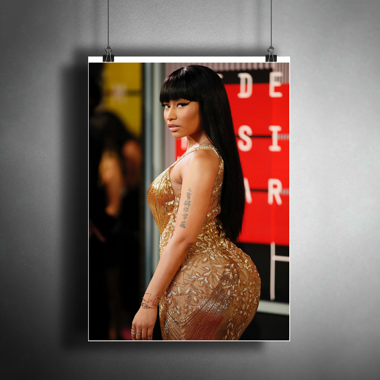 Постер для интерьера: Ники Минаж (Nicki Minaj)/A3 (297x420)