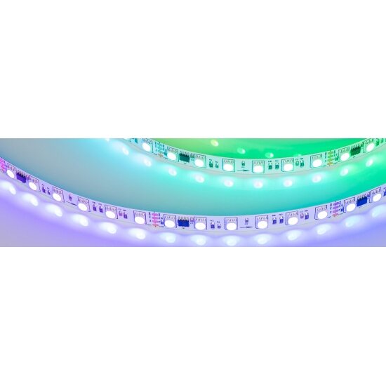 Светодиодная лента Arlight DMX-B72-10mm 24V RGB-PX6 (16 W/m, IP20, 5060, 5m) (, бегущий огонь)