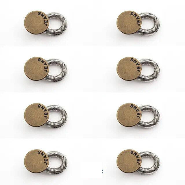 Cъемная джинсовая пуговица на пружине, удлинитель талии на джинсах / button-17-spring