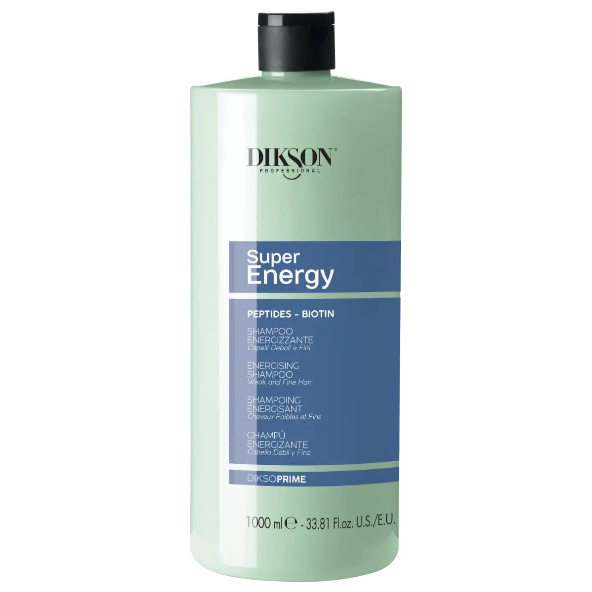 Шампунь Dikson DiksoPrime DiksoPrime Super Energy Shampoo Intencive Energising, Шампунь против выпадения, для активизации роста волос, 1000 мл