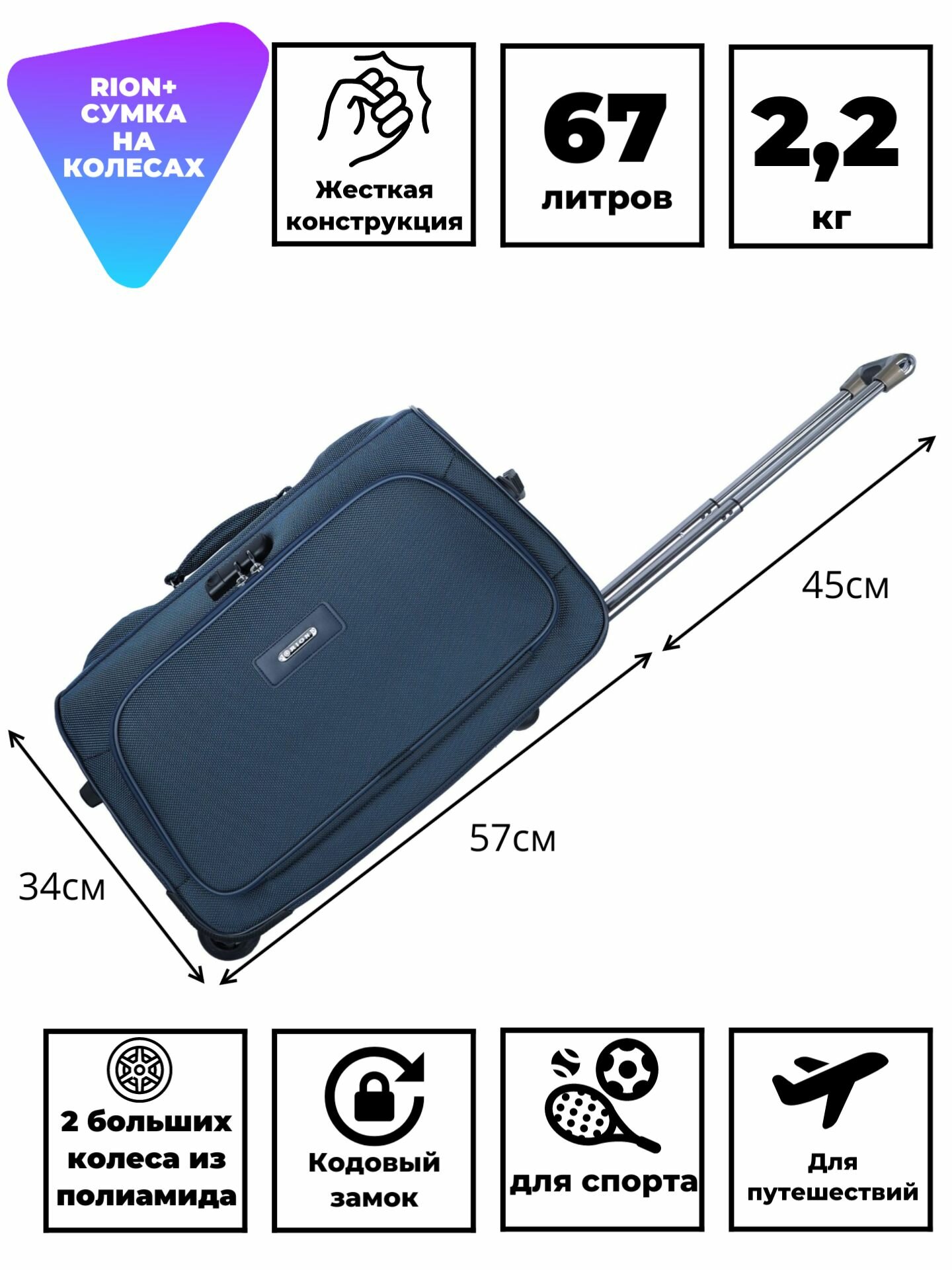 Сумка дорожная 