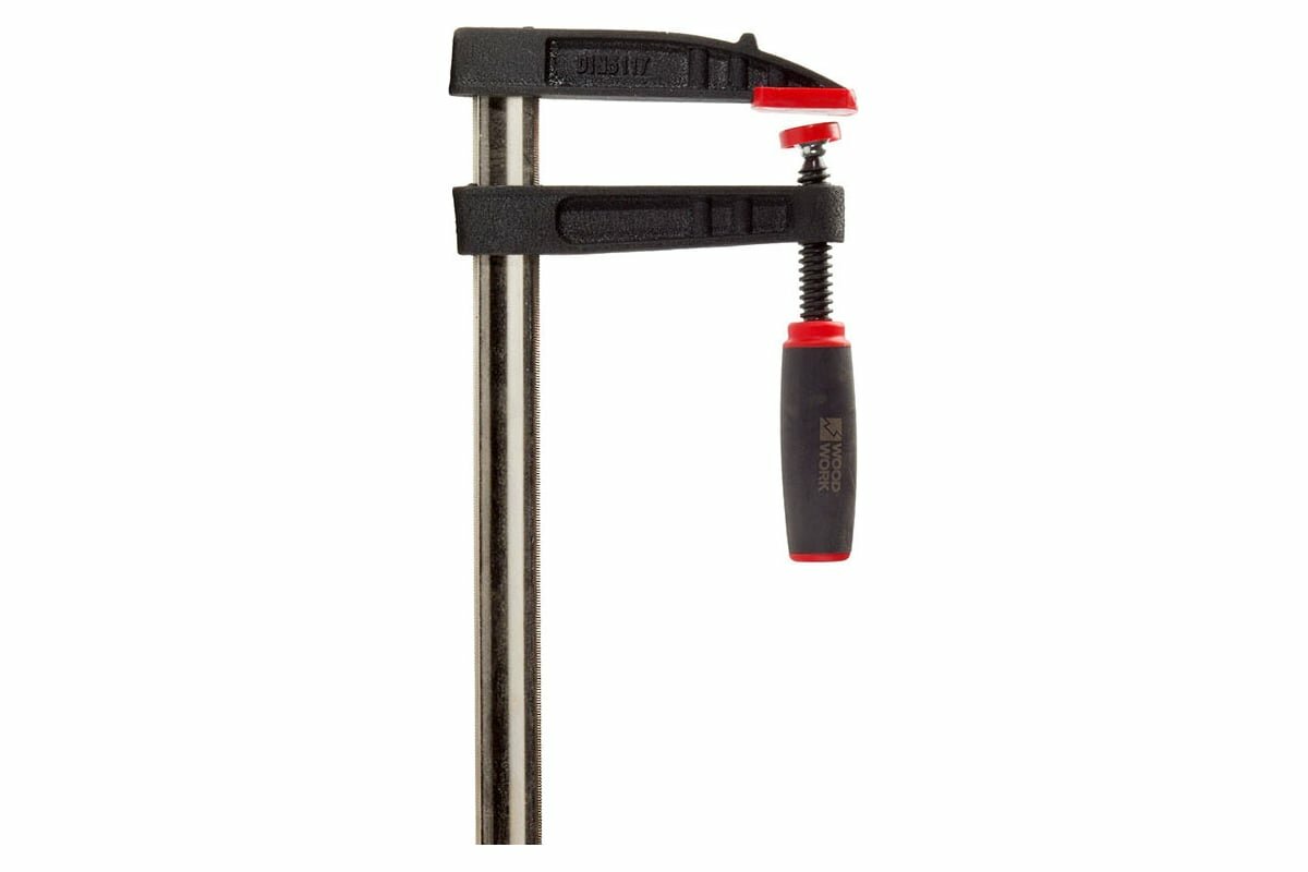 WOODWORK Струбцина из ковкого чугуна f-образная 400x120. усилие прижима до 470 кг din5117. 4631169267230 FCD-4012