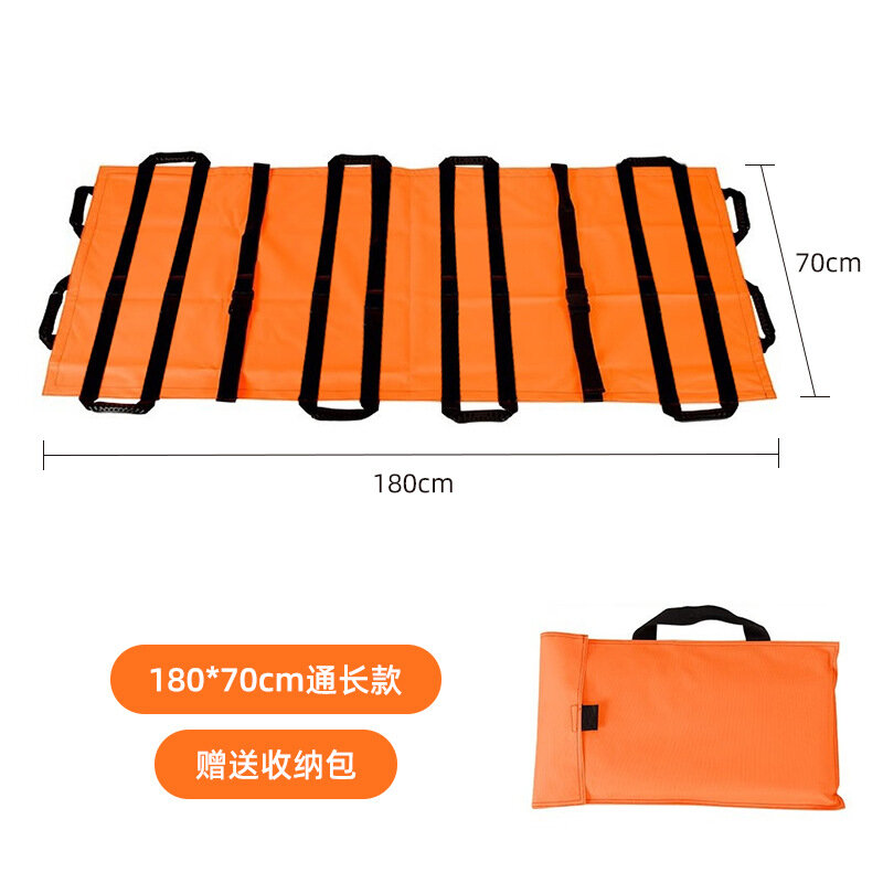 Мягкий подъемник для домашнего использования, портативный и простой, складной для улицы, подъемник для кровати для пожилых, тканевый транспортный и переносной мат для подъема и спуска по лестнице