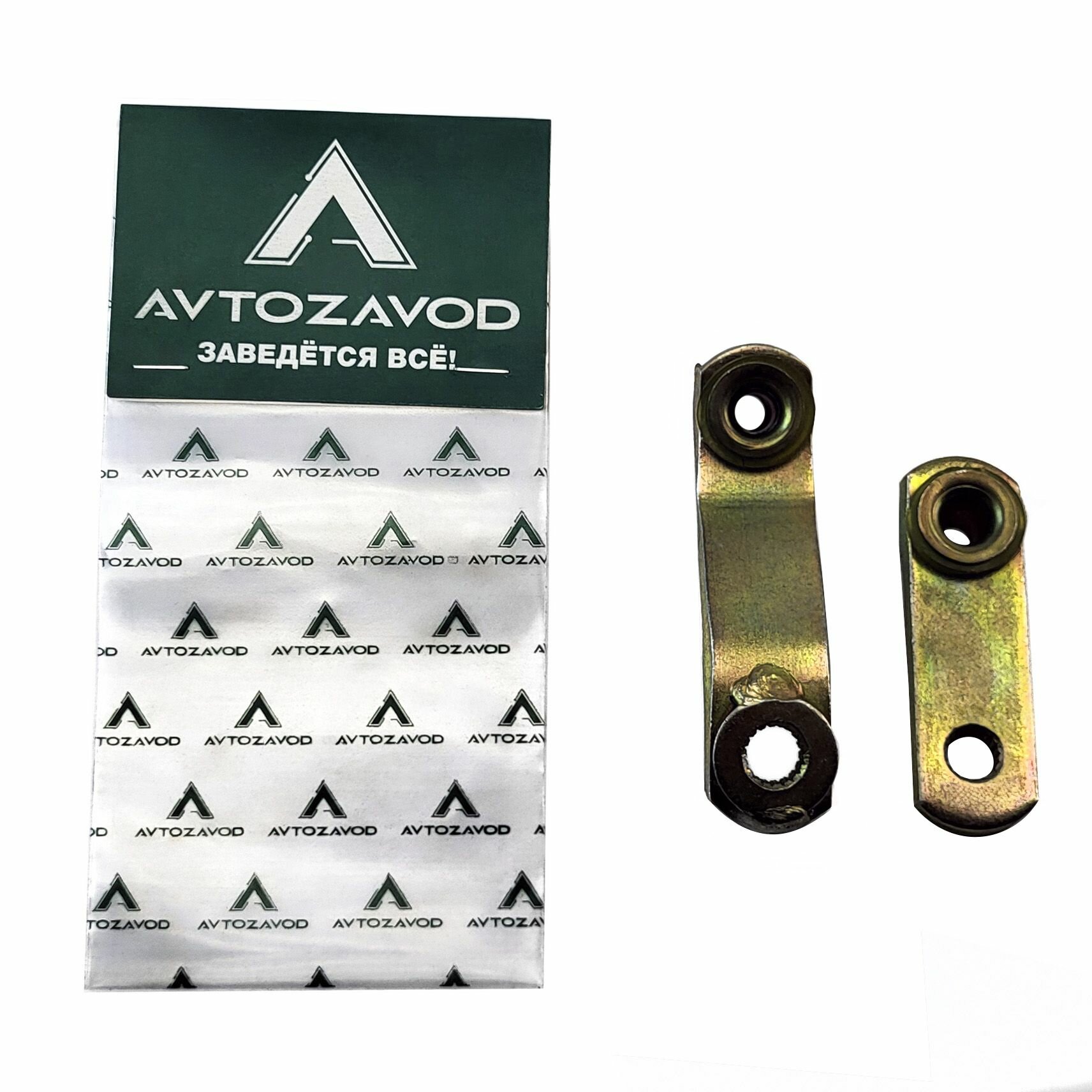 Рычаг КПП 4-ступ. УАЗ (флажки, комплект), под усиленный вал нов. обр. в сб. "AVTOZAVOD" полиуретан