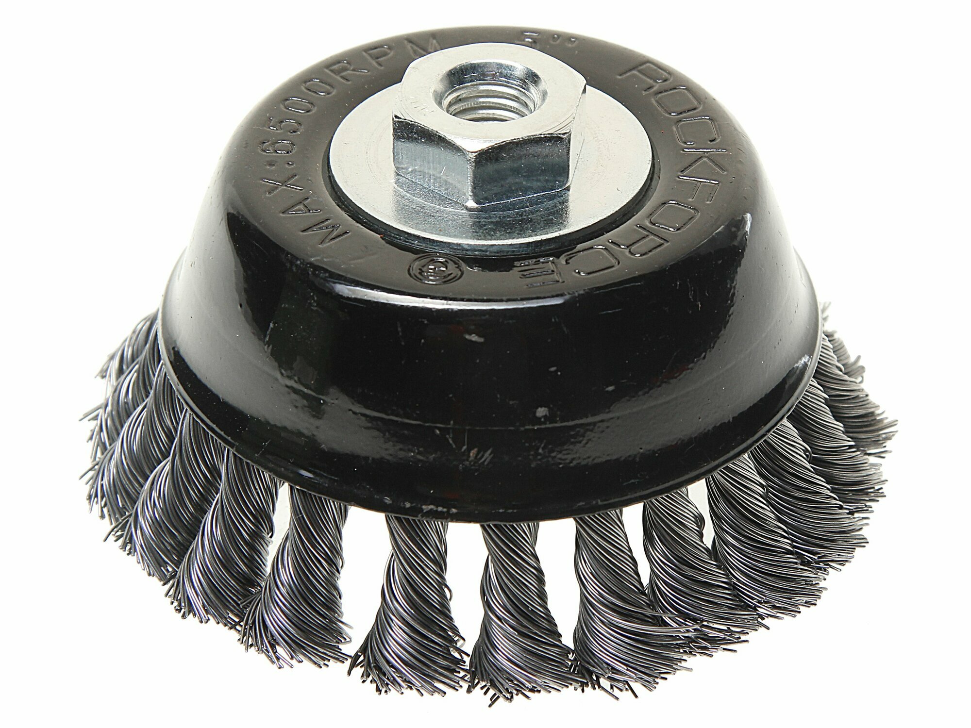 Кордщетка RF-BWC105 чашеобразная стальная витая для УШМ 125мм ROCKFORCE