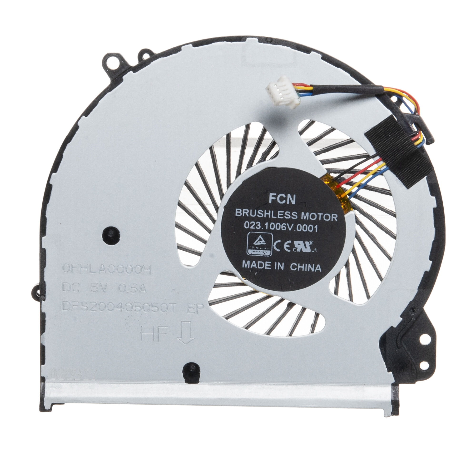 Кулер для HP TPN-W121 / TPN-W122 / 17-bs007ur / 17-bs012ur / 17-bs015ur / 17-bs006ur / 17-ak059ur / 17-y058ur / 17-ak009ur / 17-bs036ur / 17-ak066ur / 17-ak014ur / 17-bs011ur / 17-ak015ur / 17-y009ur / 17-ak008ur / 17-bs103ur / 17-ak070ur - вентилятор