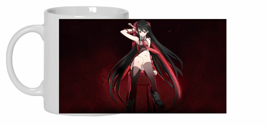 Кружка Убийца Акамэ, Akame ga Kill №15, кружка-хамелеон
