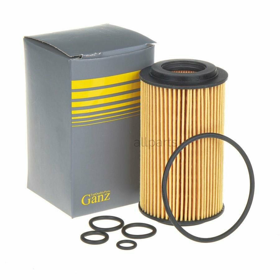 GANZ GIR01163 Фильтр масляный для OPEL VecB/AstF/G/OmB/FronB дизель GANZ GIR01163