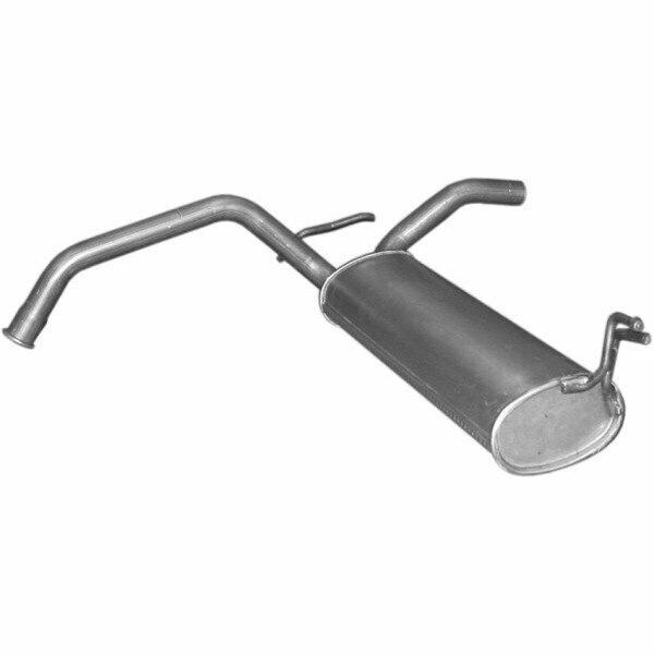 Глушитель выхлопных газов конечный, POLMOSTROW 04.233 (1 шт.)