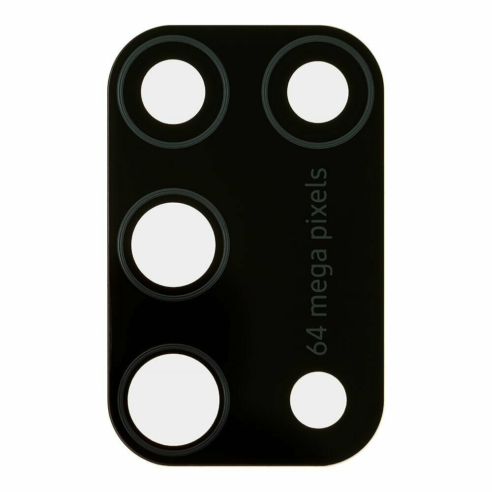 Стекло камеры для Samsung M315 Galaxy M31 (черный)