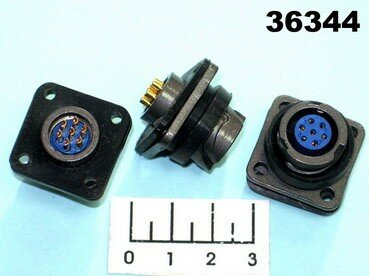 Разъем 7pin гнездо в панель FQ14-7ZK