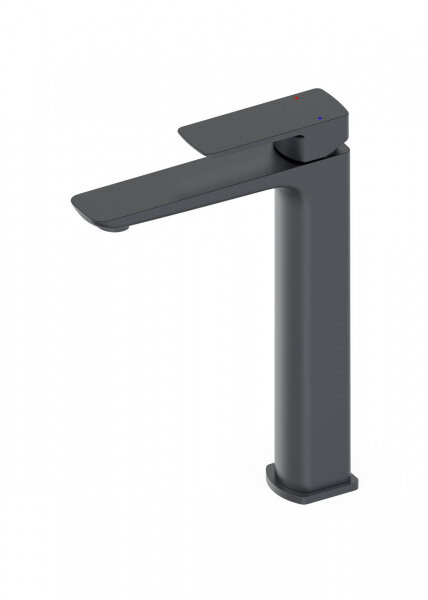 Смеситель для раковины высокий Wonzon&Woghand, Темный графит WW-88239003-BGM