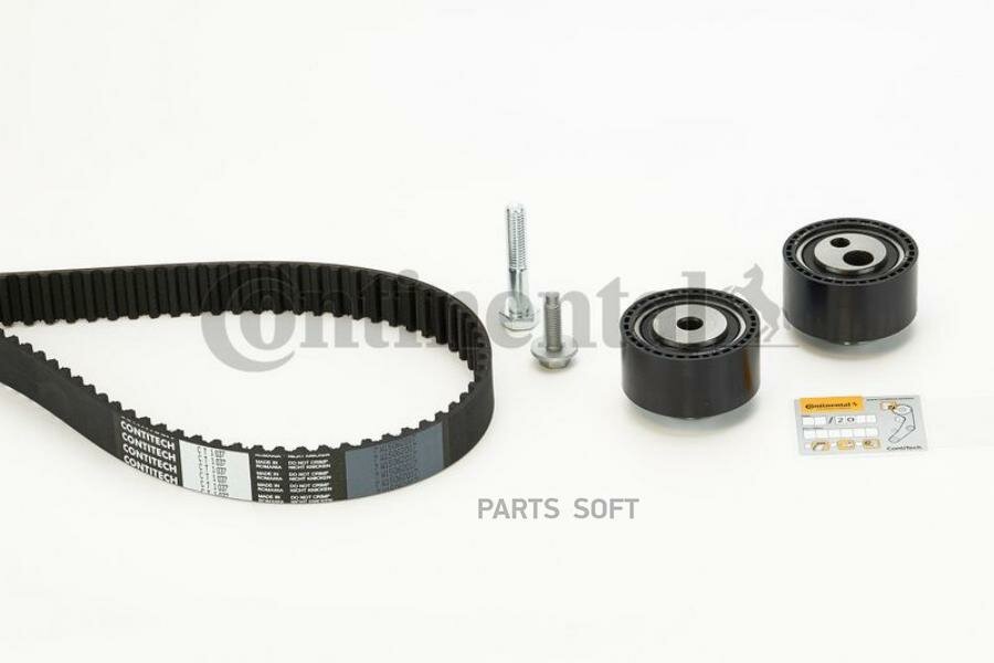 CONTINENTAL CT1037K2 комплект ремня ГРМ CITROEN C5,8, PEUGEOT 406,607,807 2.2 HDI (02.00-) CT1037, 55971, 55972