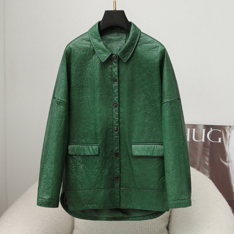 Куртка кожаная