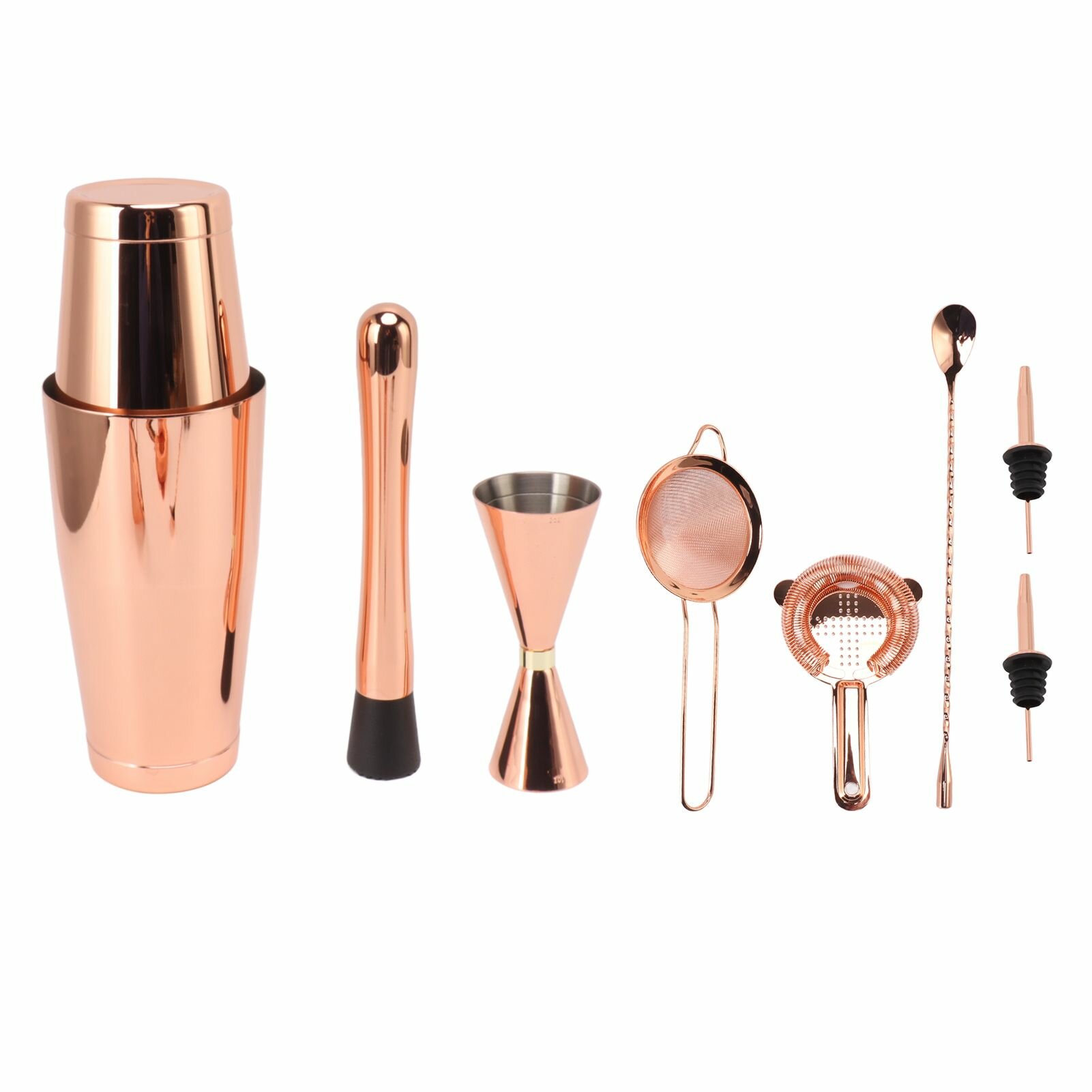 Набор для бармена, нержавеющая сталь, бостонский шейкер, сохранение температуры, тип A