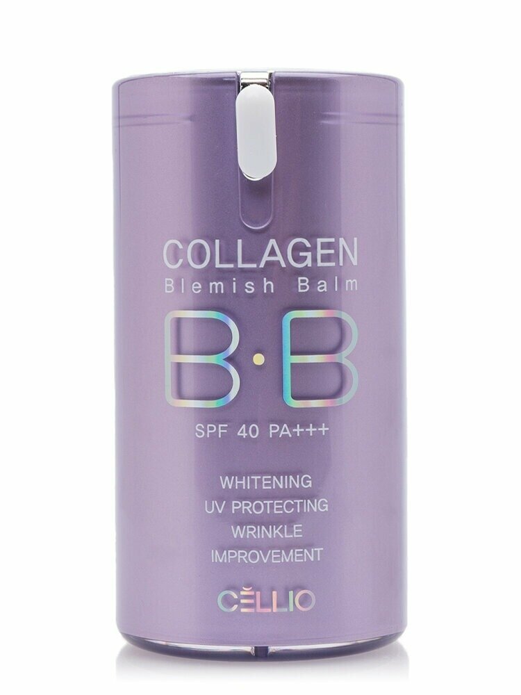 ВВ-крем дл лица с коллагеном Cellio, BB Collagen Blemish Balm, №.21, 40 мл