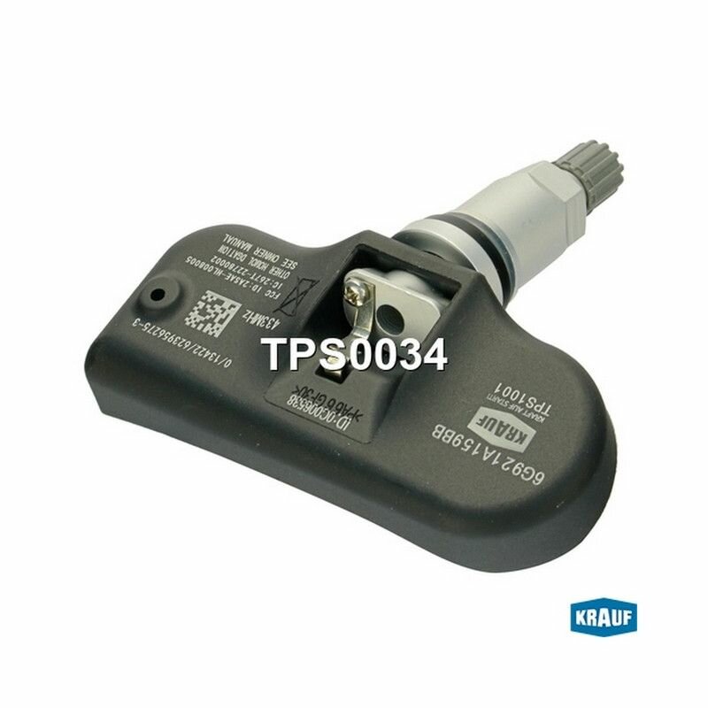 Датчик давления в шине KRAUF TPS0034 для а/м VOLVO V60, FORD Galaxy, MAZDA 5