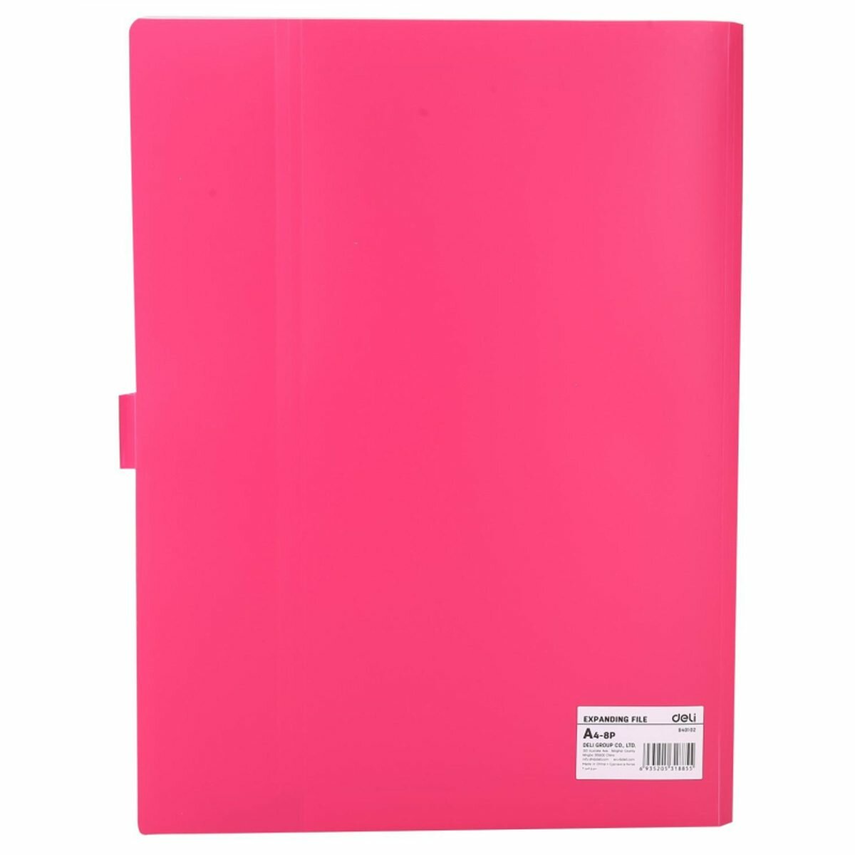 Папка-органайзер на кнопке Deli Rio (A4, 8 отделений, 305x255мм)