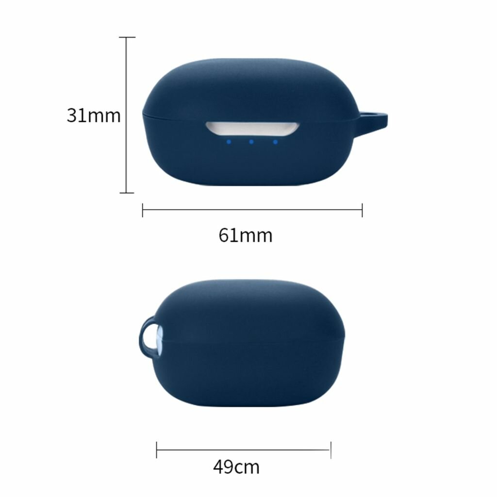 (1x) для JBL T280TWS X2 Чехол наушников - черный