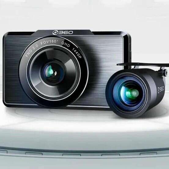 Автомобильный видеорегистратор 2K BotsLab 360 Dash Cam G500H Pro