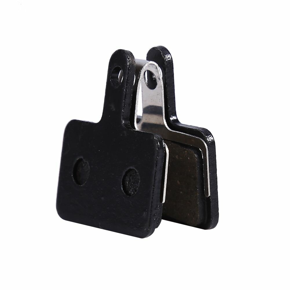 2 шт. тормозные колодки из смолы с металлическими волокнами для горных велосипедов, черные, низкий шум, высокая эффективность