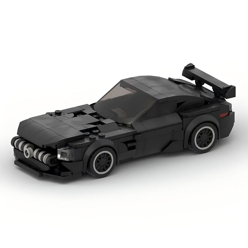 Набор пазлов MOC, игрушечная модель, собранная модель спортивного автомобиля Mercedes-Benz, креативный собранный детский подарок (369 шт.), подходит для мальчиков
