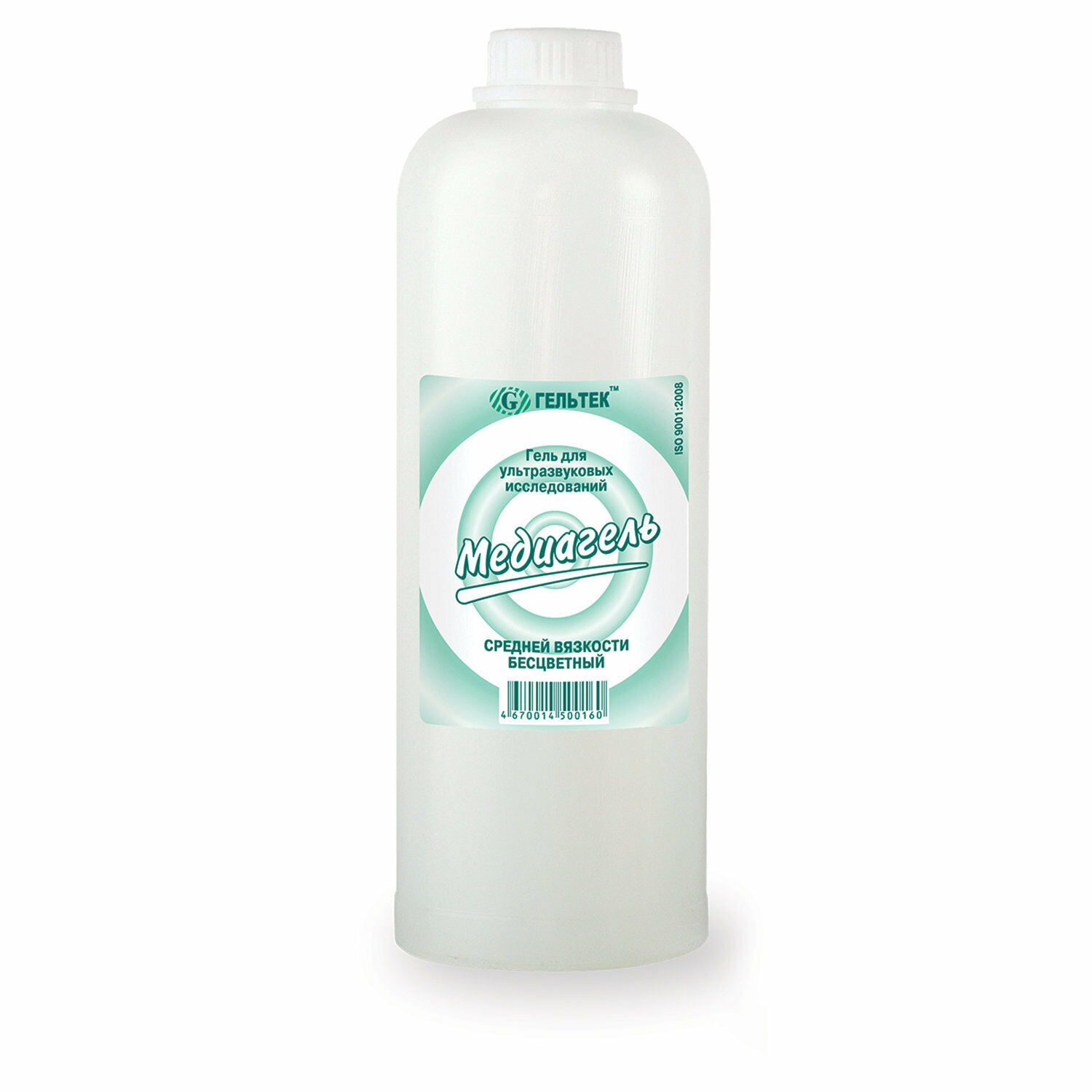 Гель для УЗИ гельтек 1 кг медиагель средней вязкости, бесцветный