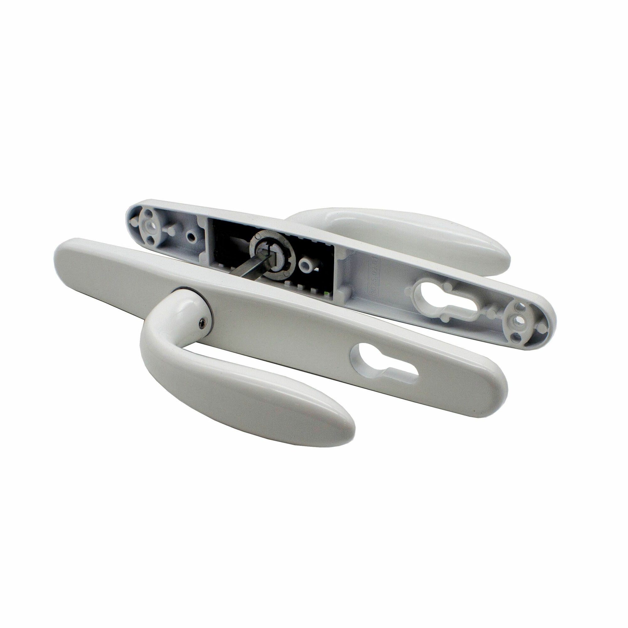 Ручка нажимная Stublina для калитки 36/85, белый RAL9016