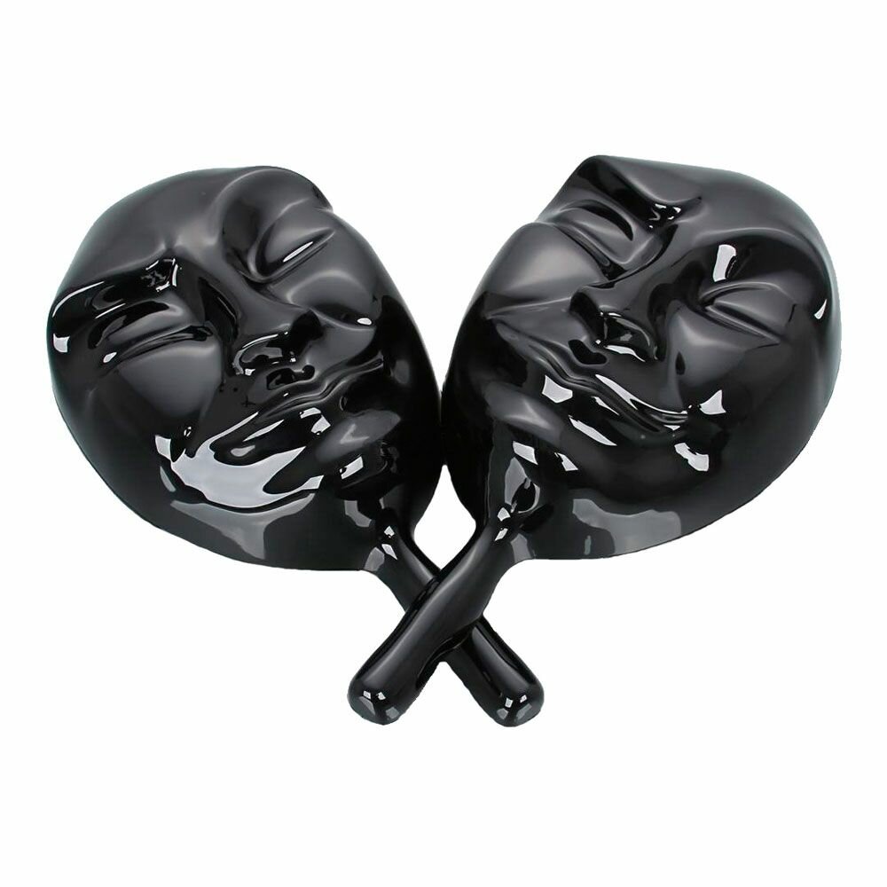 Маска для мафии Нескучные игры "Лицемер" пластиковая черная (01952)