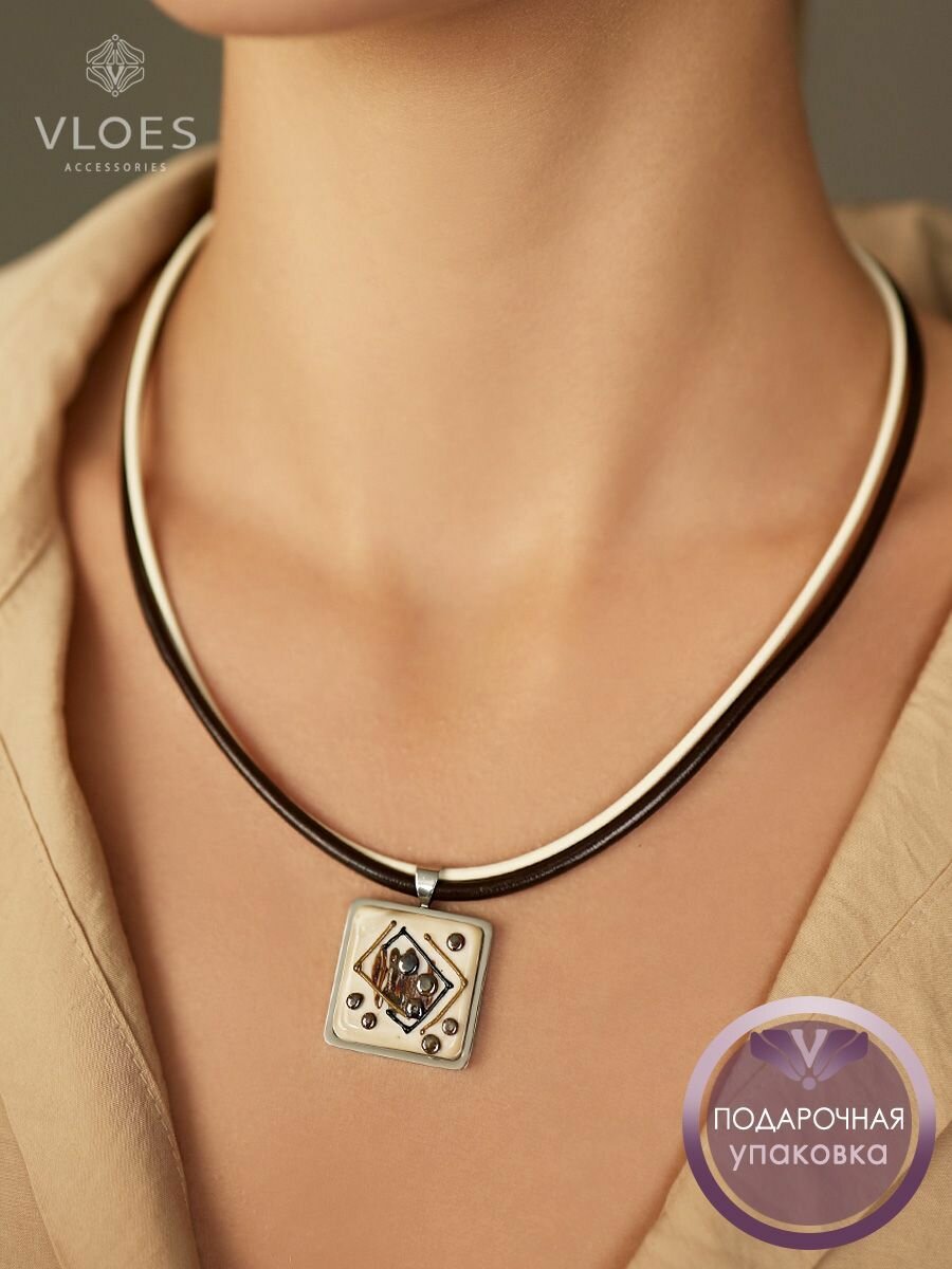 Колье, муранское стекло